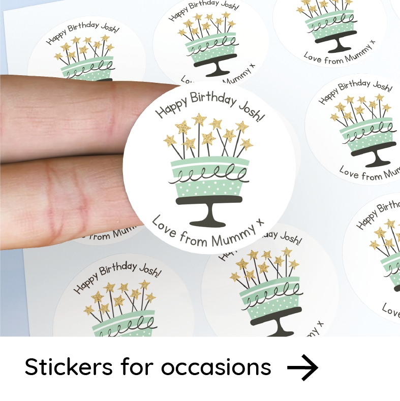 Personalised Stickers For All Occasions - thestickersite.com