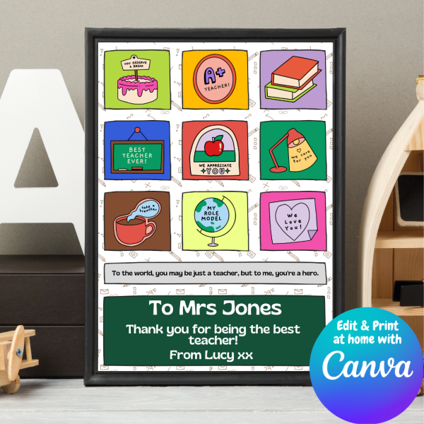 Classroom Poster Role Model - thestickersite.com