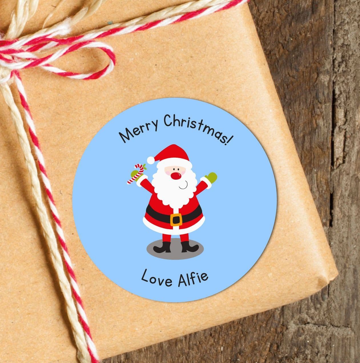 24 Personalised Christmas Stickers SS21 - thestickersite.com