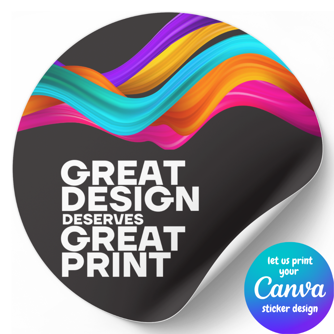 Print My Sticker Canva Design - thestickersite.com